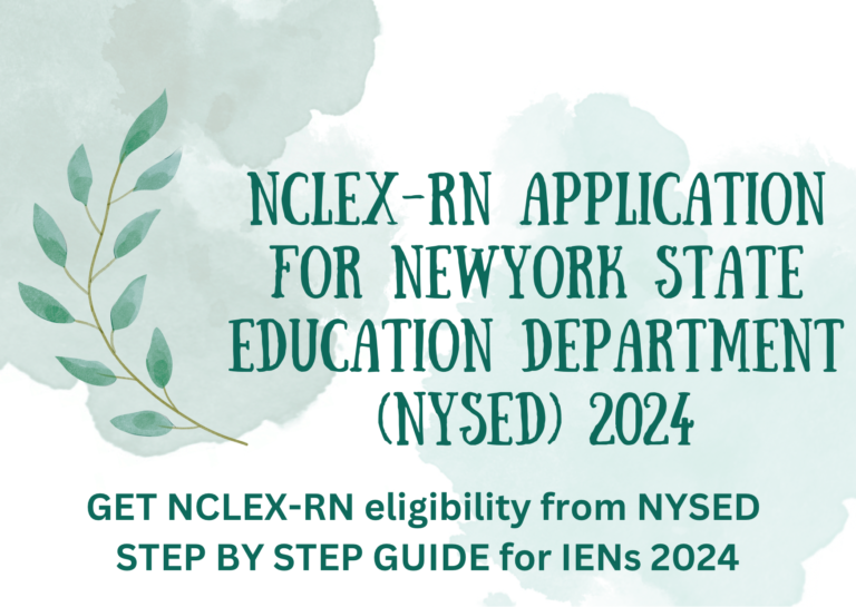 NCLEX-RN application for NEW-YORK STATE EDUCATION DEPARTMENT (NYSED ...